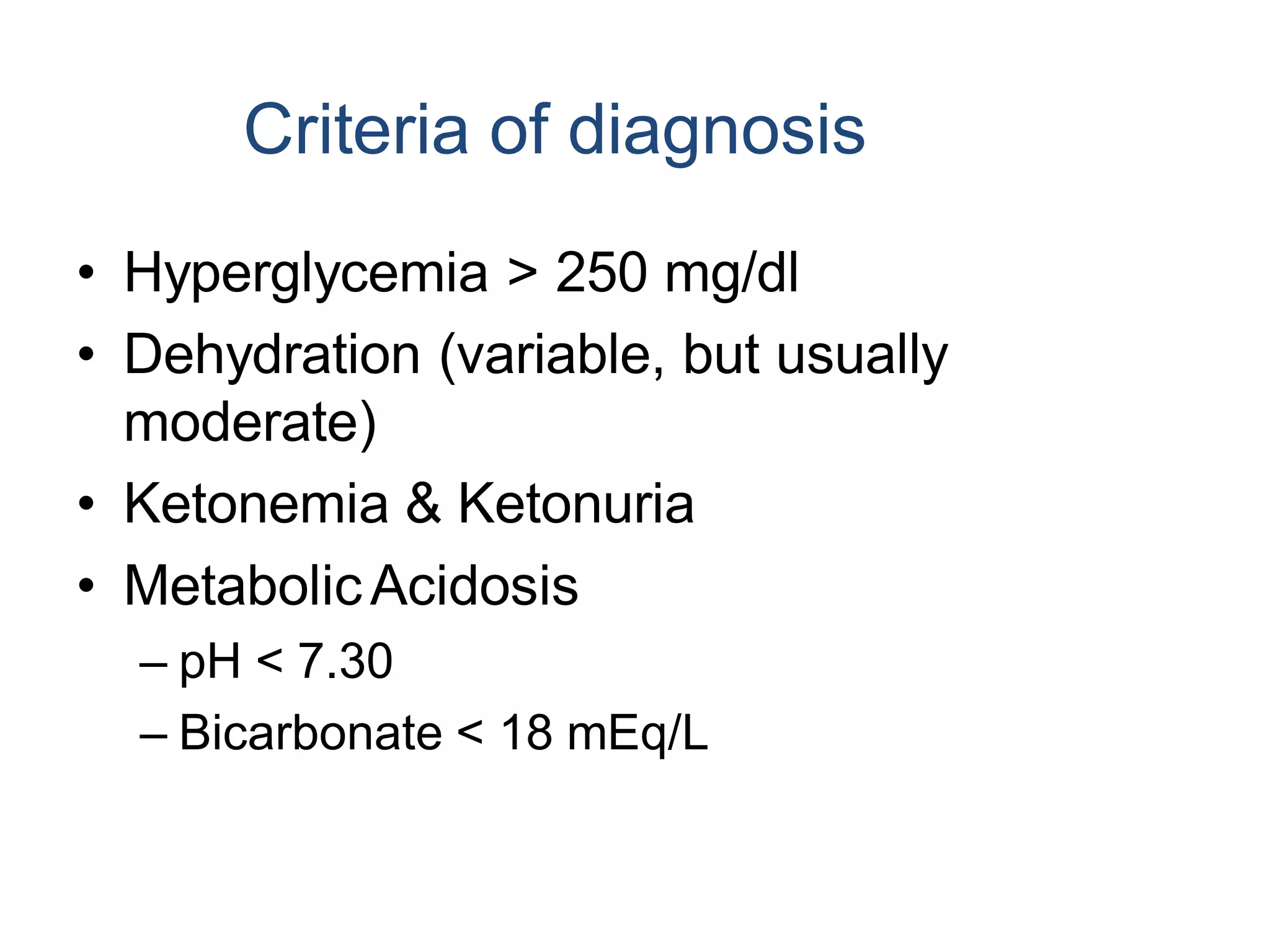Dka management in children | PDF