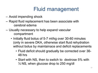 Dka management in children | PDF | Endocrine and Metabolic Diseases ...