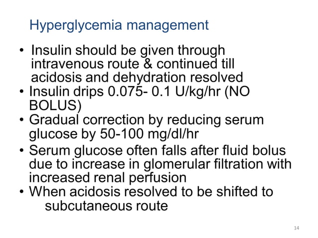 Dka management in children | PDF | Endocrine and Metabolic Diseases ...