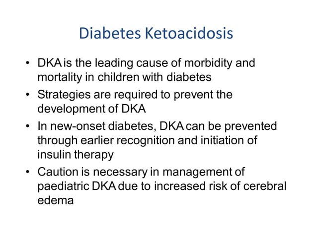 Dka management in children | PDF | Endocrine and Metabolic Diseases ...