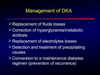 Dka diabetic ketoacidosis managment | PPT