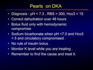Dka diabetic ketoacidosis managment | PPT