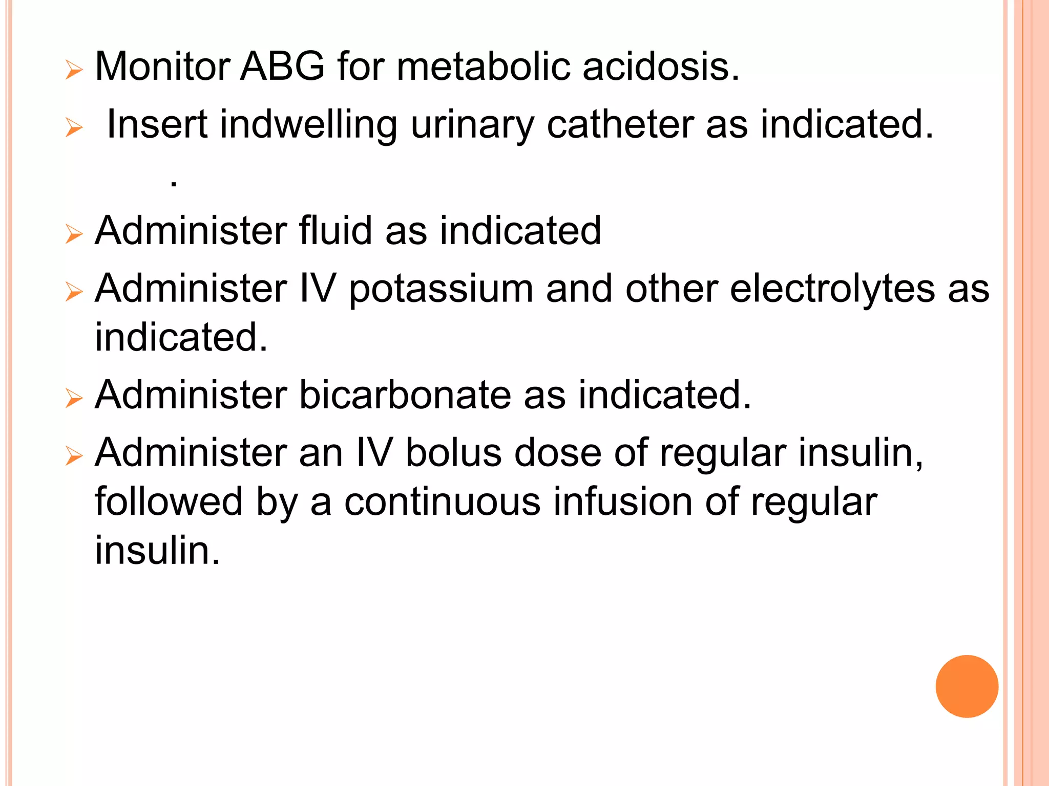 DKA for nurses | PPTX