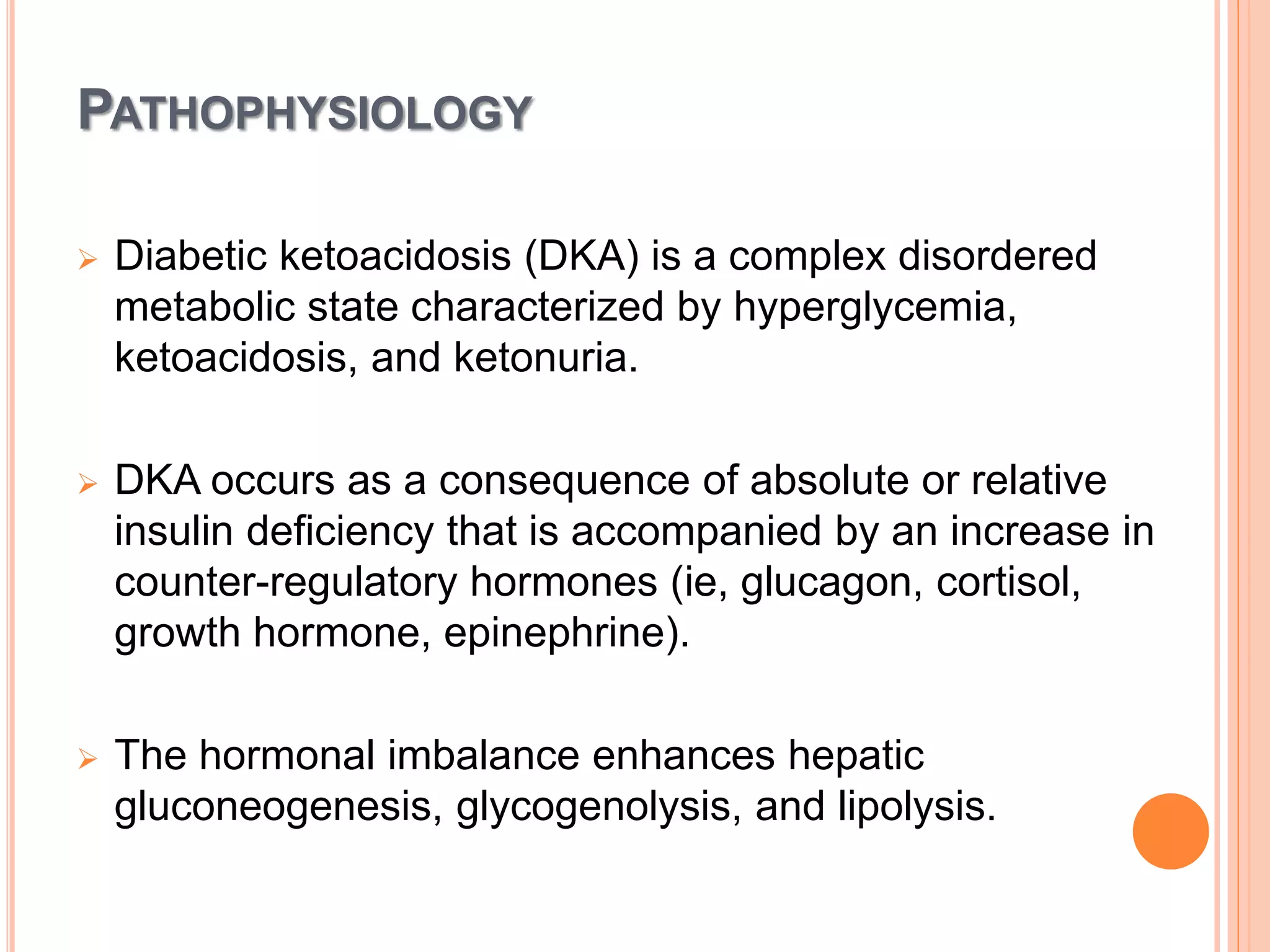 DKA for nurses | PPTX