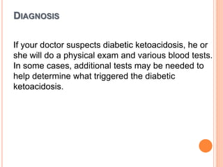 DKA for nurses | PPTX