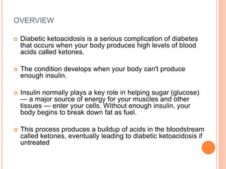 DKA for nurses | PPTX