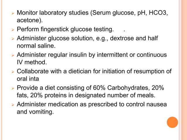 DKA for nurses | PPTX