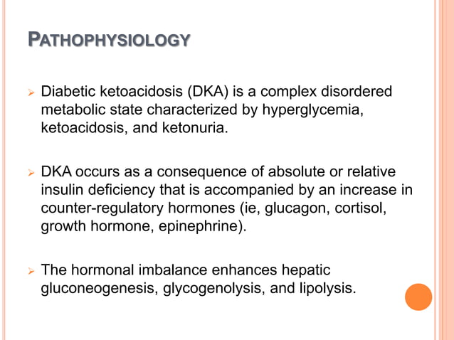 DKA for nurses | PPTX