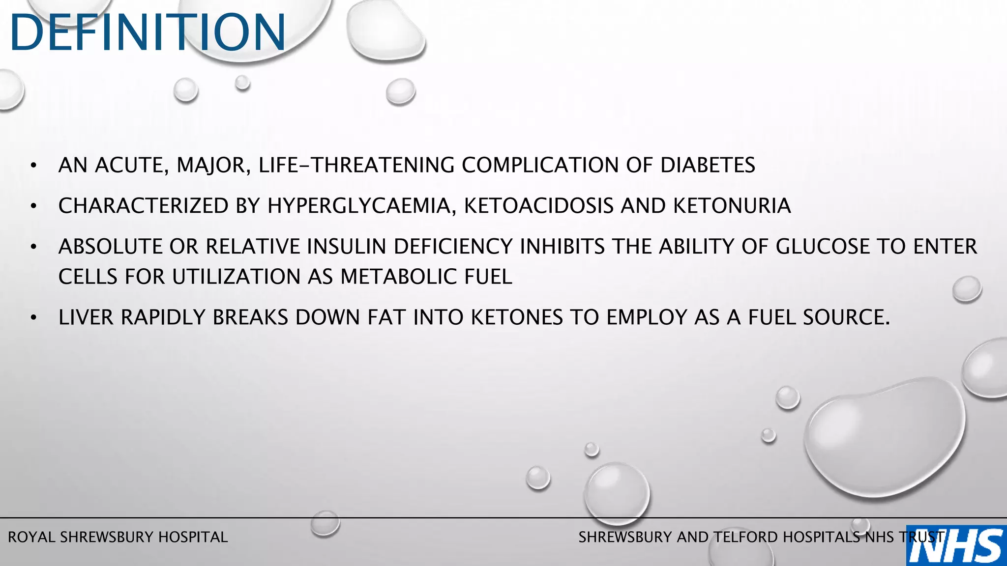 Dka presentation | PPTX