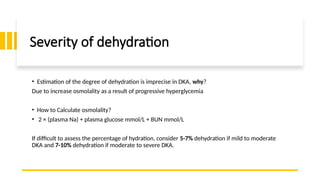 DKA presentation.pptx , about DKA management and | PPTX
