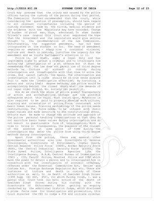 Dk basu main judgment 18121996 | PDF