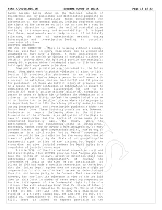 Dk basu main judgment 18121996 | PDF