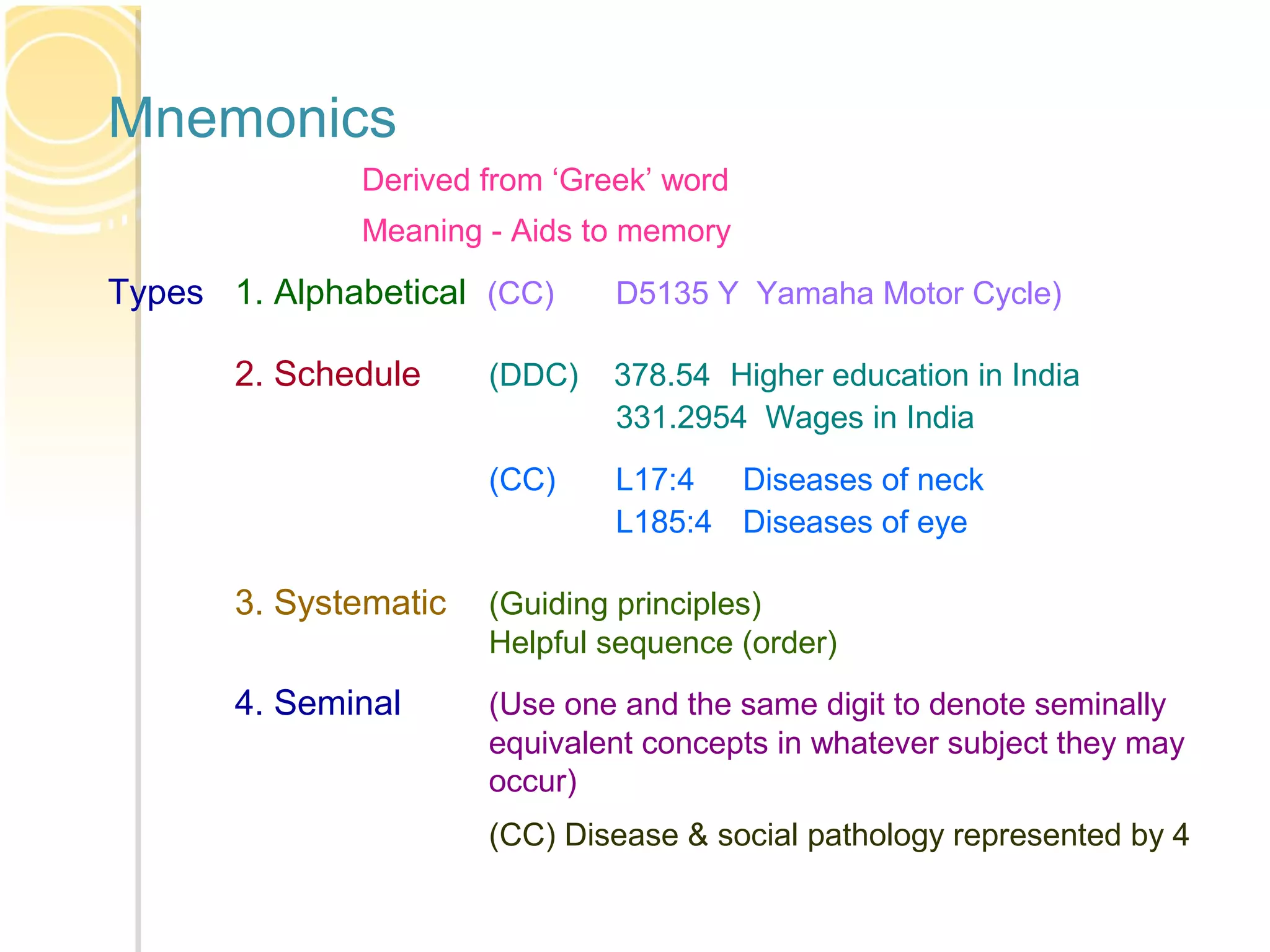 Library Classification | PPT