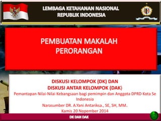 CARA MENULIS DISKUSI KELOMPOK DR YANI | PDF