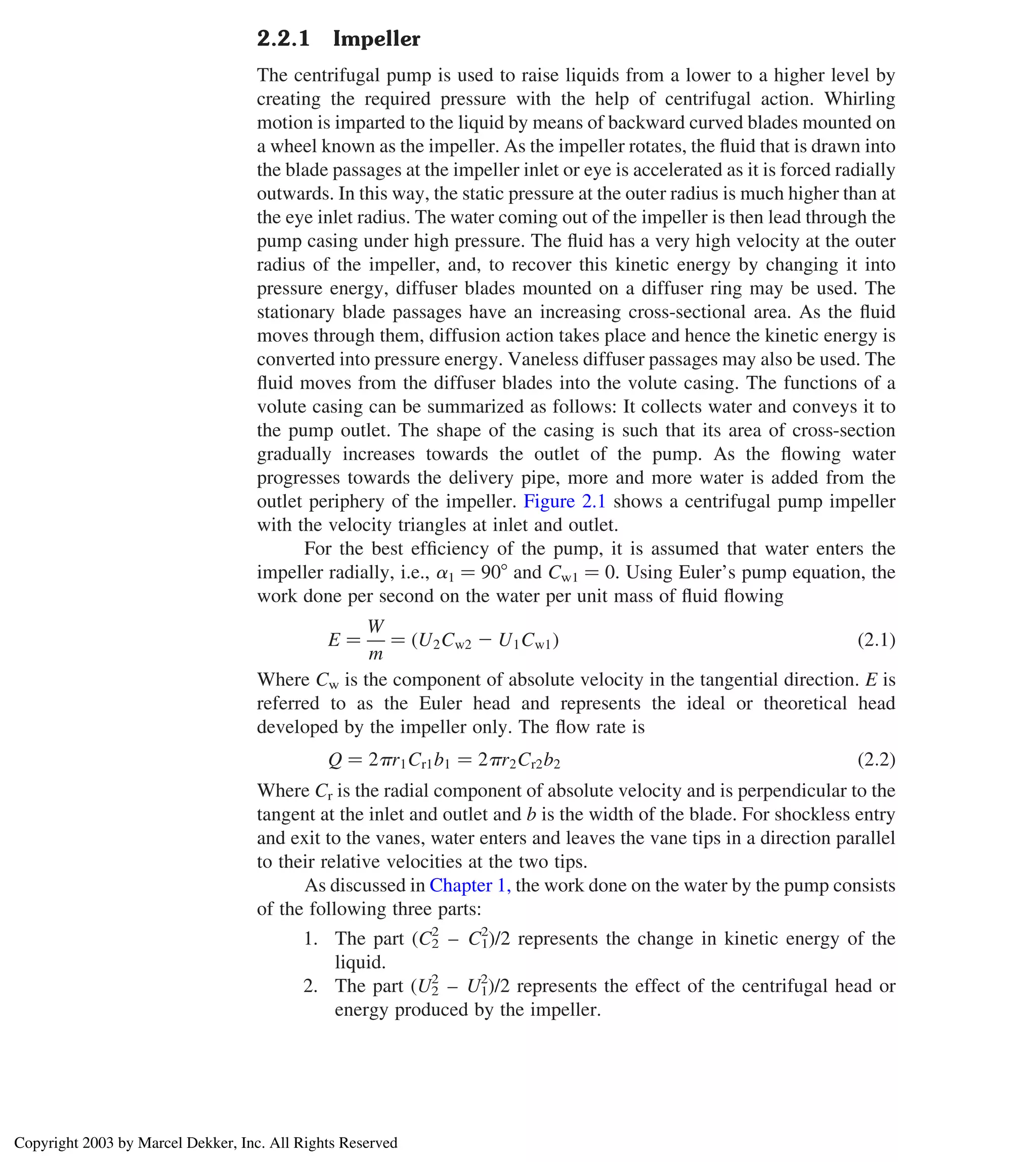 Fluid Mechanics and Turbo Design ch2 | PDF