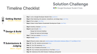 Google Solution Challenge 2023 | PPTX