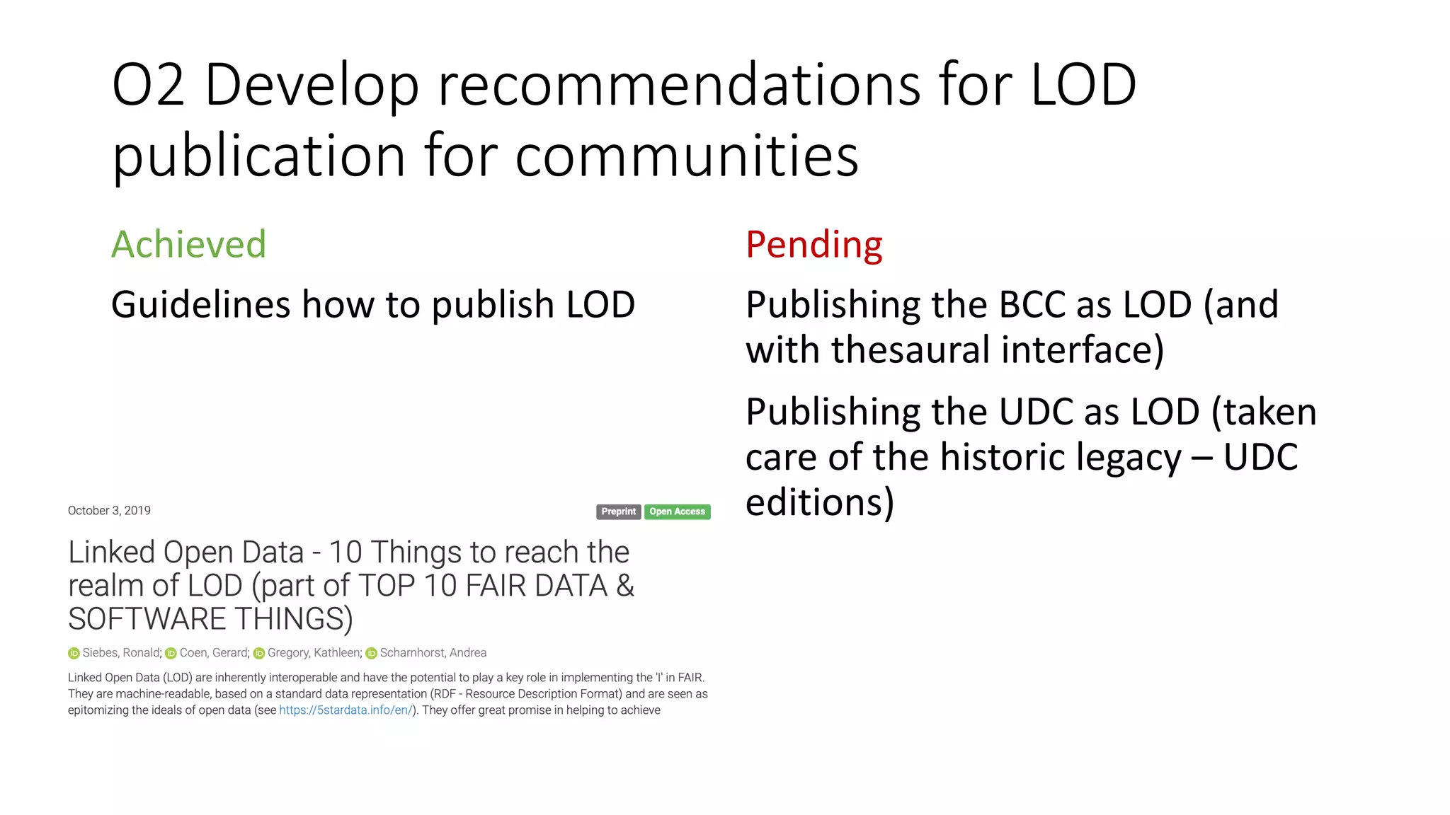 Digging into the Knowledge Graph (2017-2020) | PPT