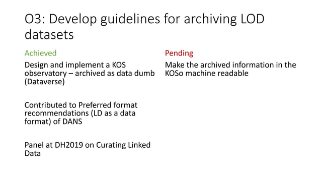 Digging into the Knowledge Graph (2017-2020) | PPT