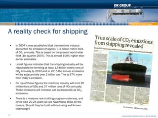 Container Ship - How to reduce effect on Climate and Pollution | PDF