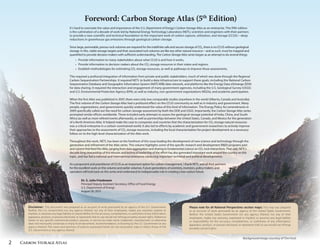 Atlas v-2015 Department of Energy (DOE) Carbon Storage Atlas Julio et ...
