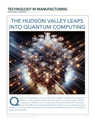 D King Quantum Computing Magazine Article.pdf | Physics | Science