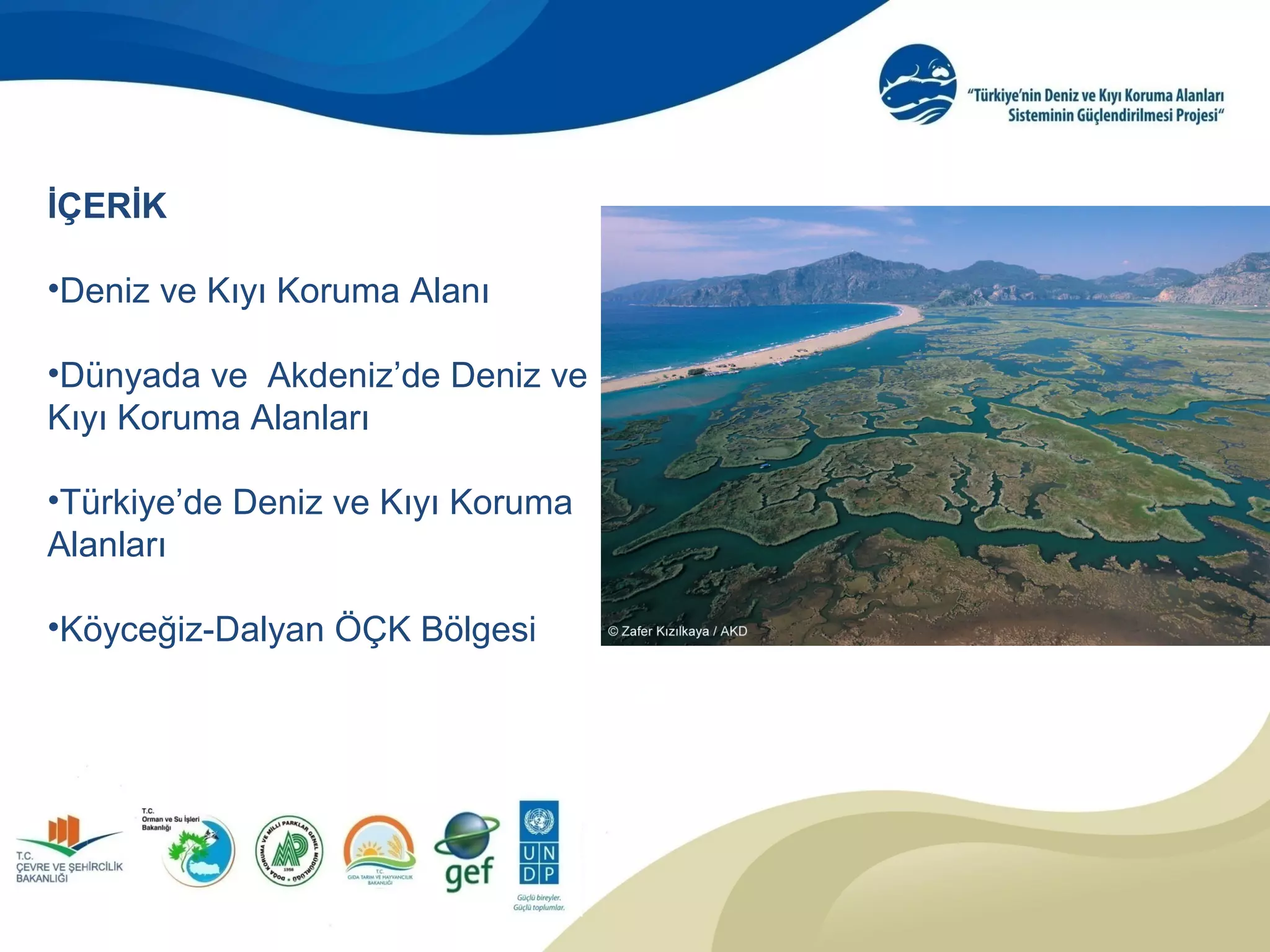 Deniz ve Kıyı Koruma Alanları ve Köyceğiz-Dalyan Özel Çevre Koruma ...