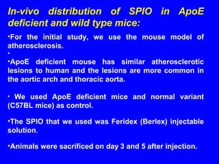 Spio mri studies by dr naghavi | PPT
