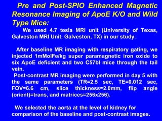 Spio mri studies by dr naghavi | PPT