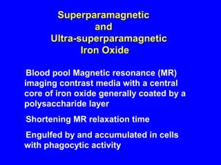 Spio mri studies by dr naghavi | PPT