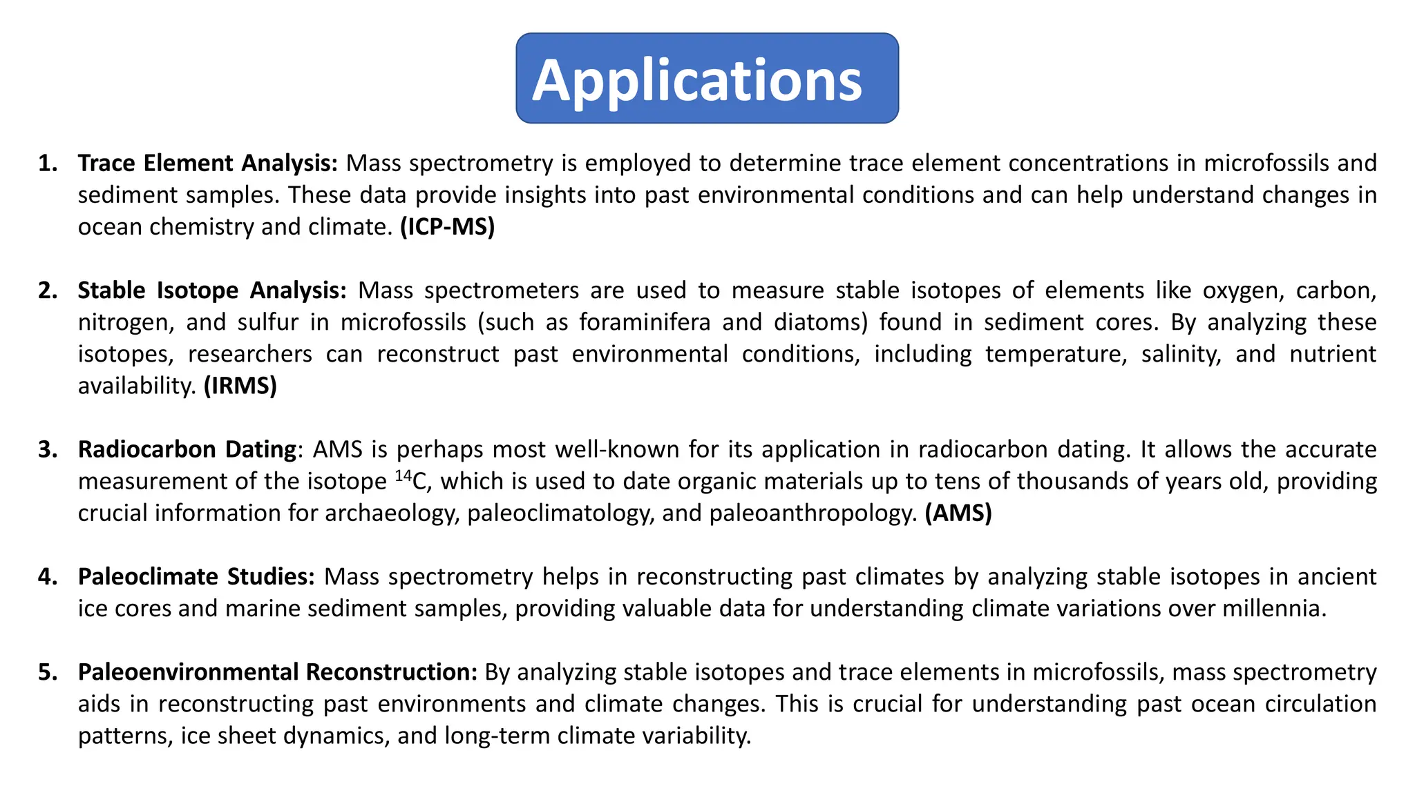 Working and principle of Mass Spectrometer | PDF