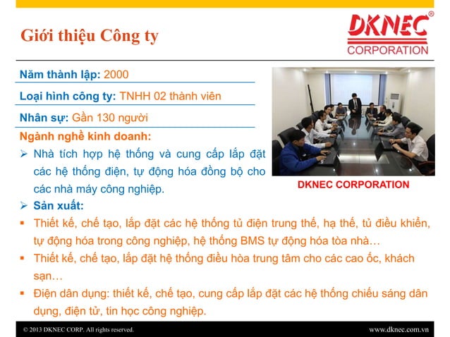 DKNEC Corp Presentation | PPT
