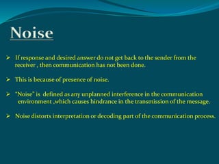 Communication Cycle | Communication | Communication process | PPTX