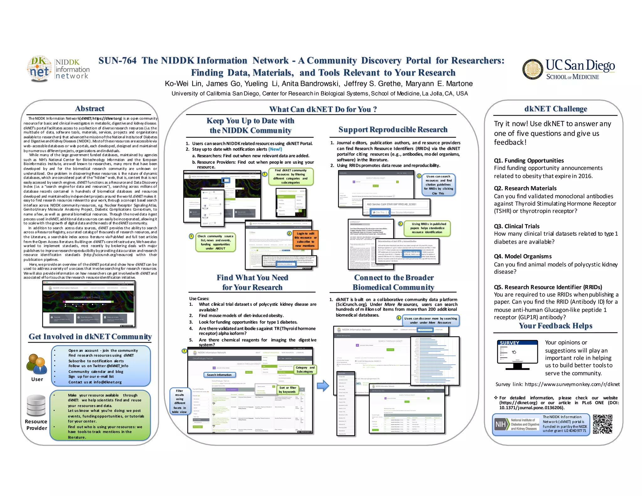dkNET Poster ENDO 2016 | PPT
