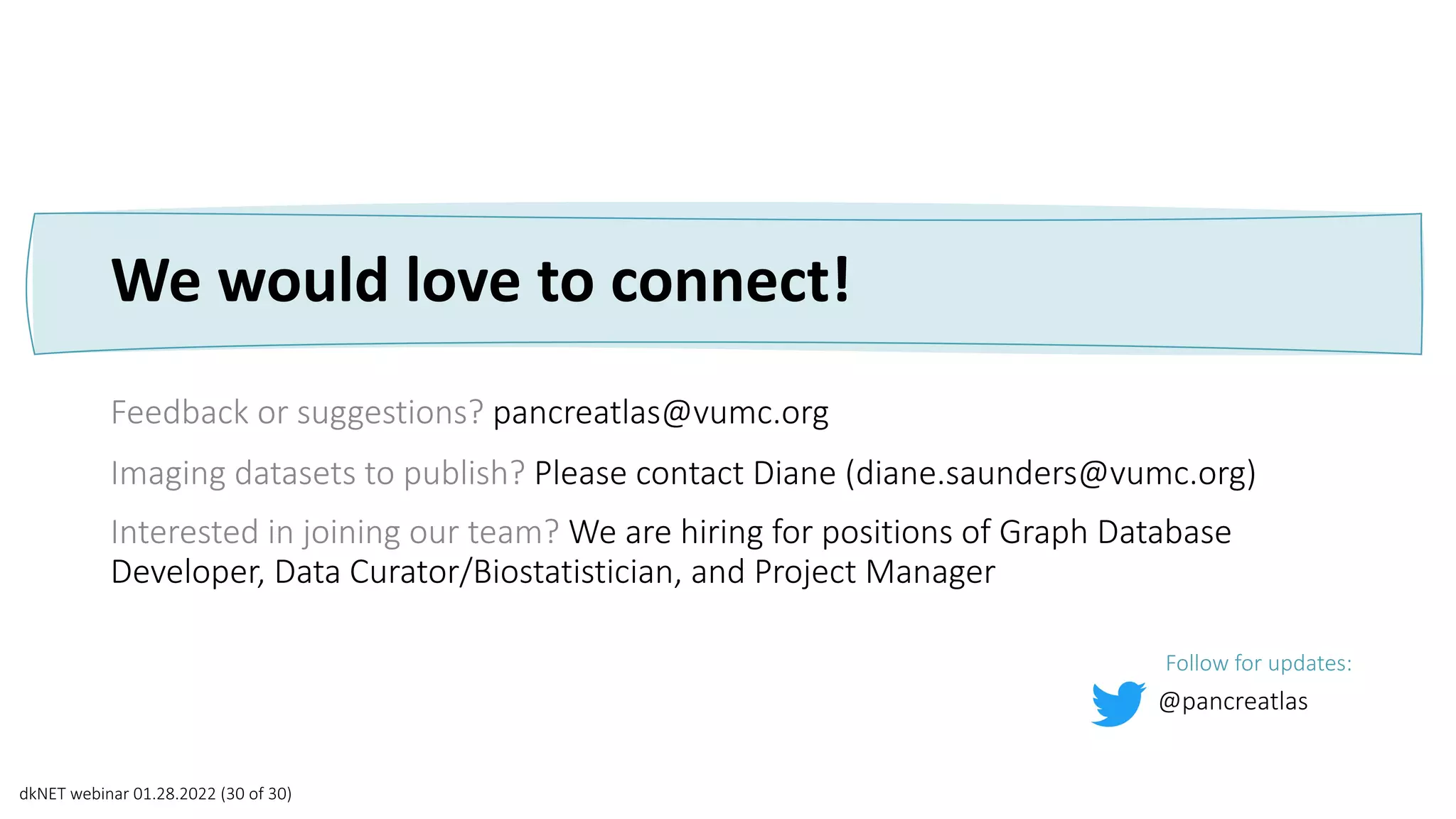 dkNET Webinar "Pancreatlas™: Mapping the Human Pancreas in Health and Disease" 01/28/2022 | PDF