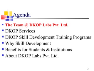 DKOP Labs Profile | PDF