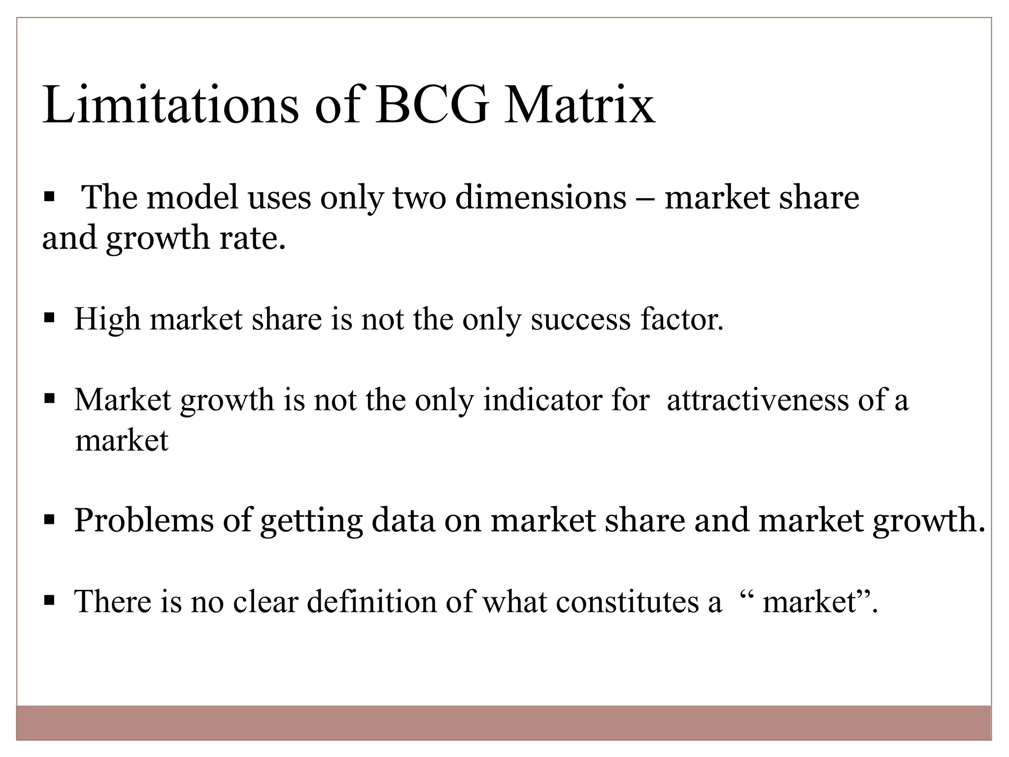 BCG Matrix | PPTX