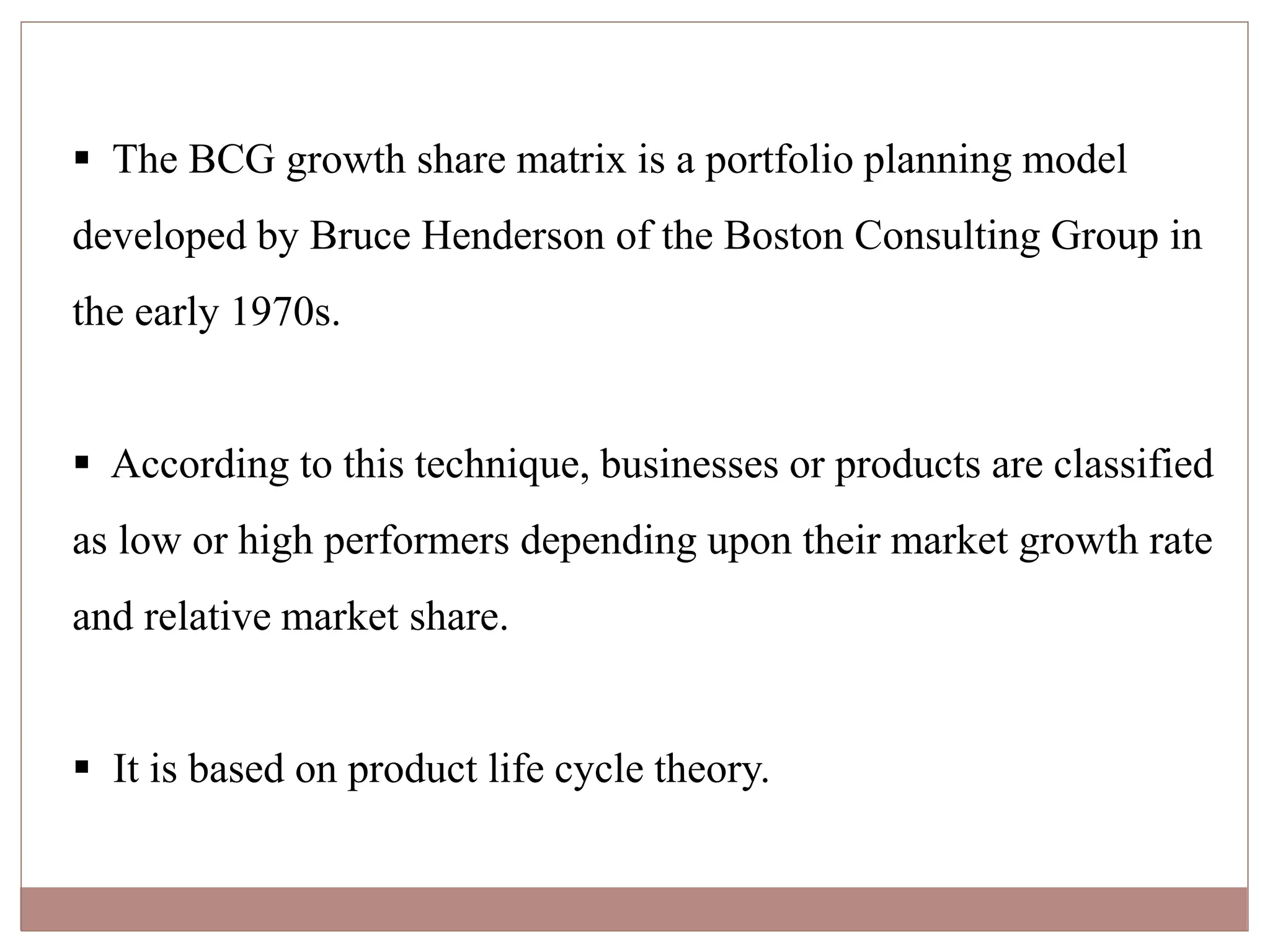 BCG Matrix | PPTX