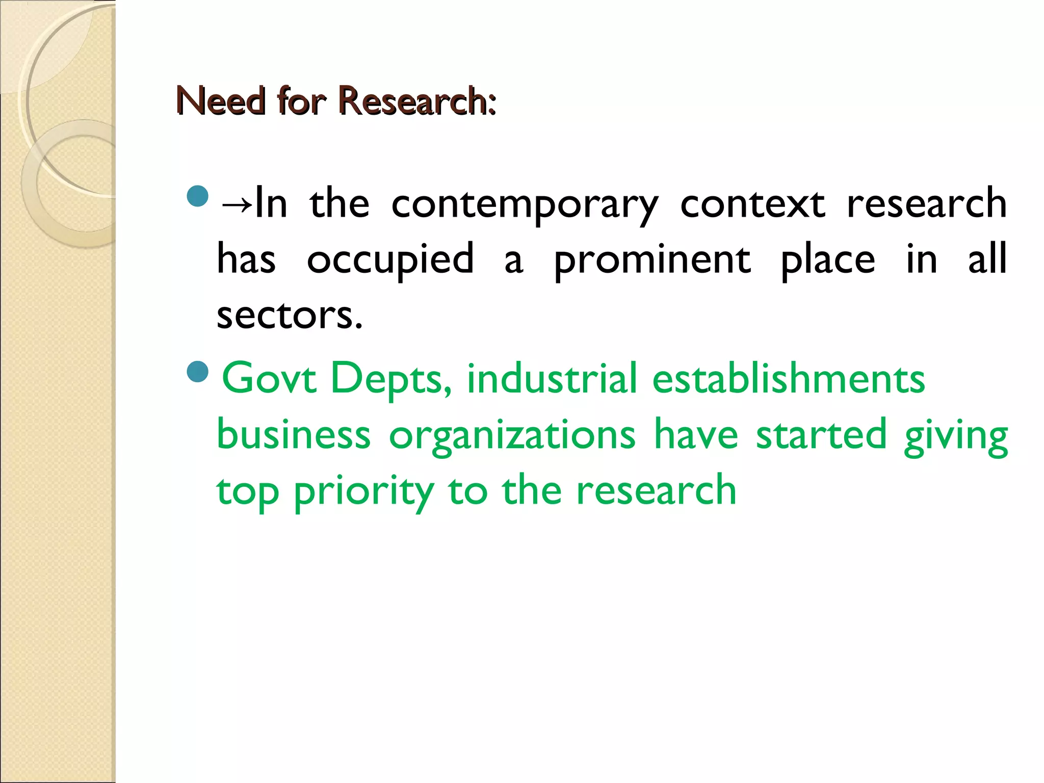 Basics of Research | PPT