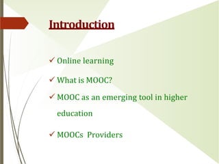 Awareness towards Massive Open Online Courses in English Language ...