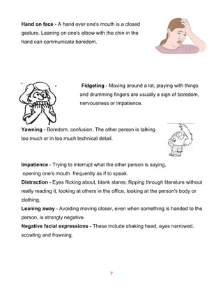 Importance of Body Language | PDF