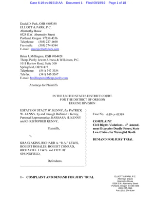 Dkt. 1 complaint | PDF