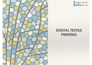 Introduction to Digital Textile Printing | PDF