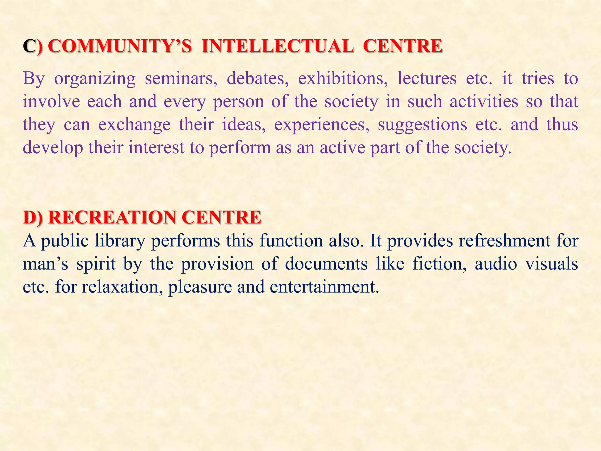 Types of Libraries | PPTX