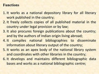 Types of Libraries | PPTX