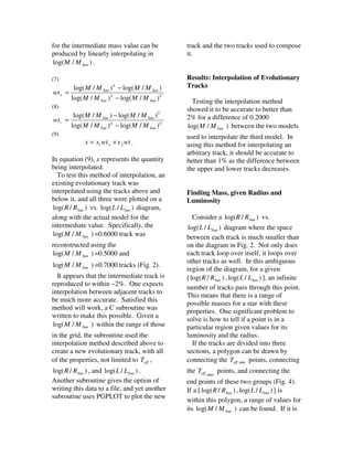 Interpolating evolutionary tracks of rapidly rotating stars - paper | PDF | Physics | Science