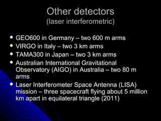 Gravitational Waves | PPT