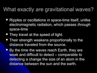 Gravitational Waves | PPT