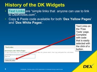DexKnows Widget Campaign | PPT