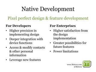 Dl html5 vs native presentation | PPT