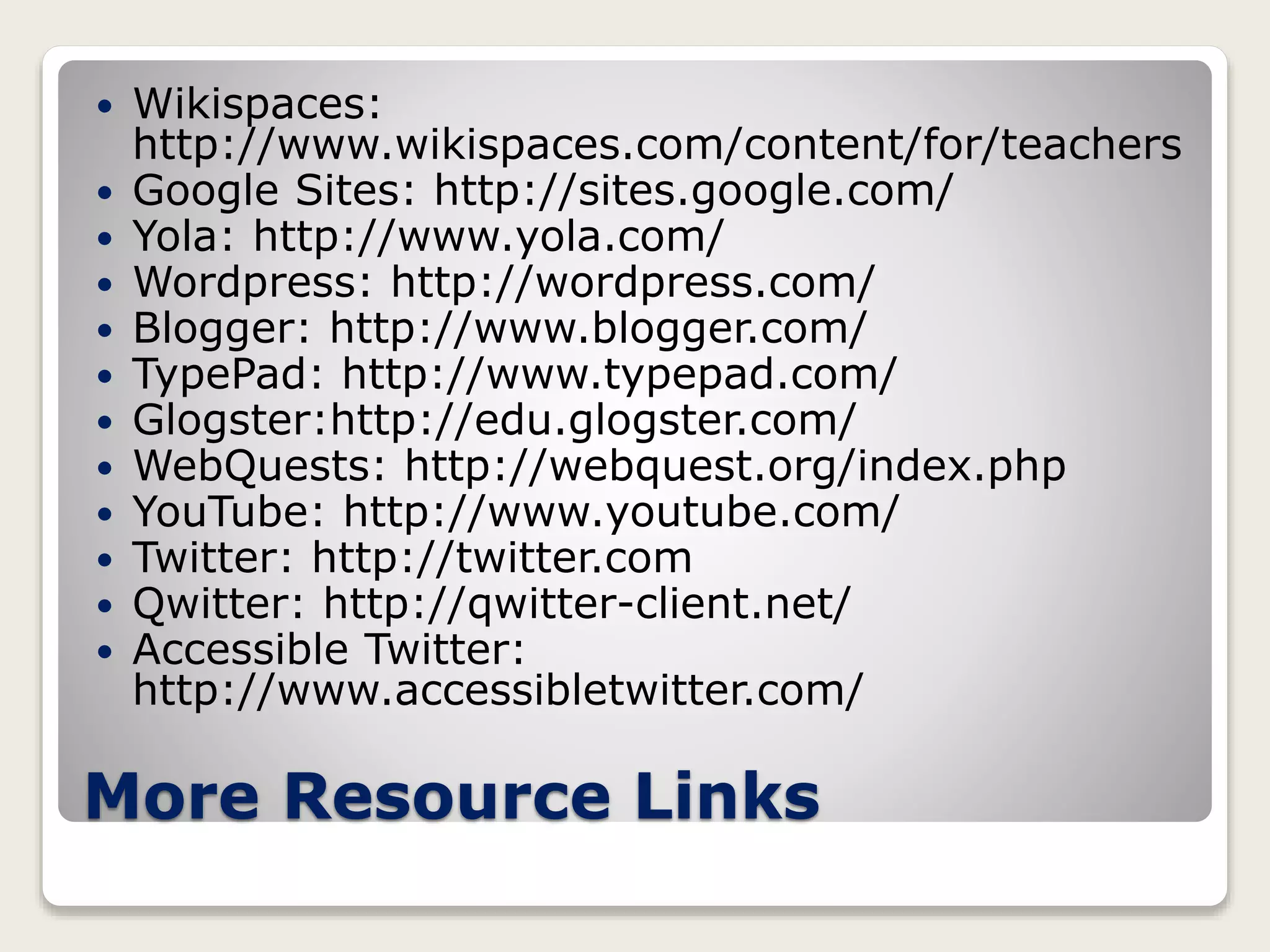 Diverse Learners, Assistive Tech, & Social Media | PPT